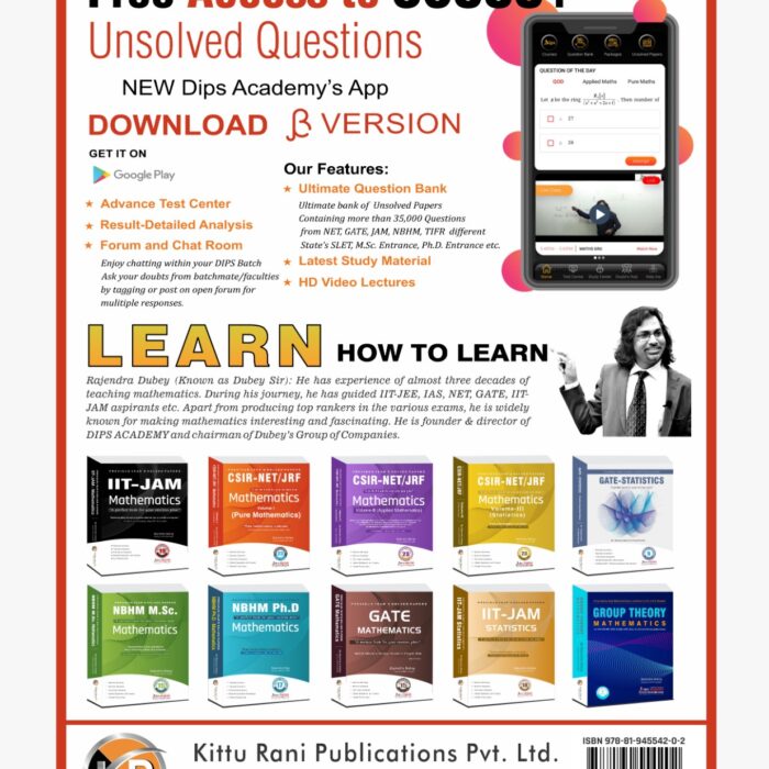 CSIR-NET/JRF Mathematics Previous Years Solved Papers Volume -1